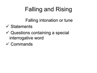 Applied english phonetics intonation | PPT