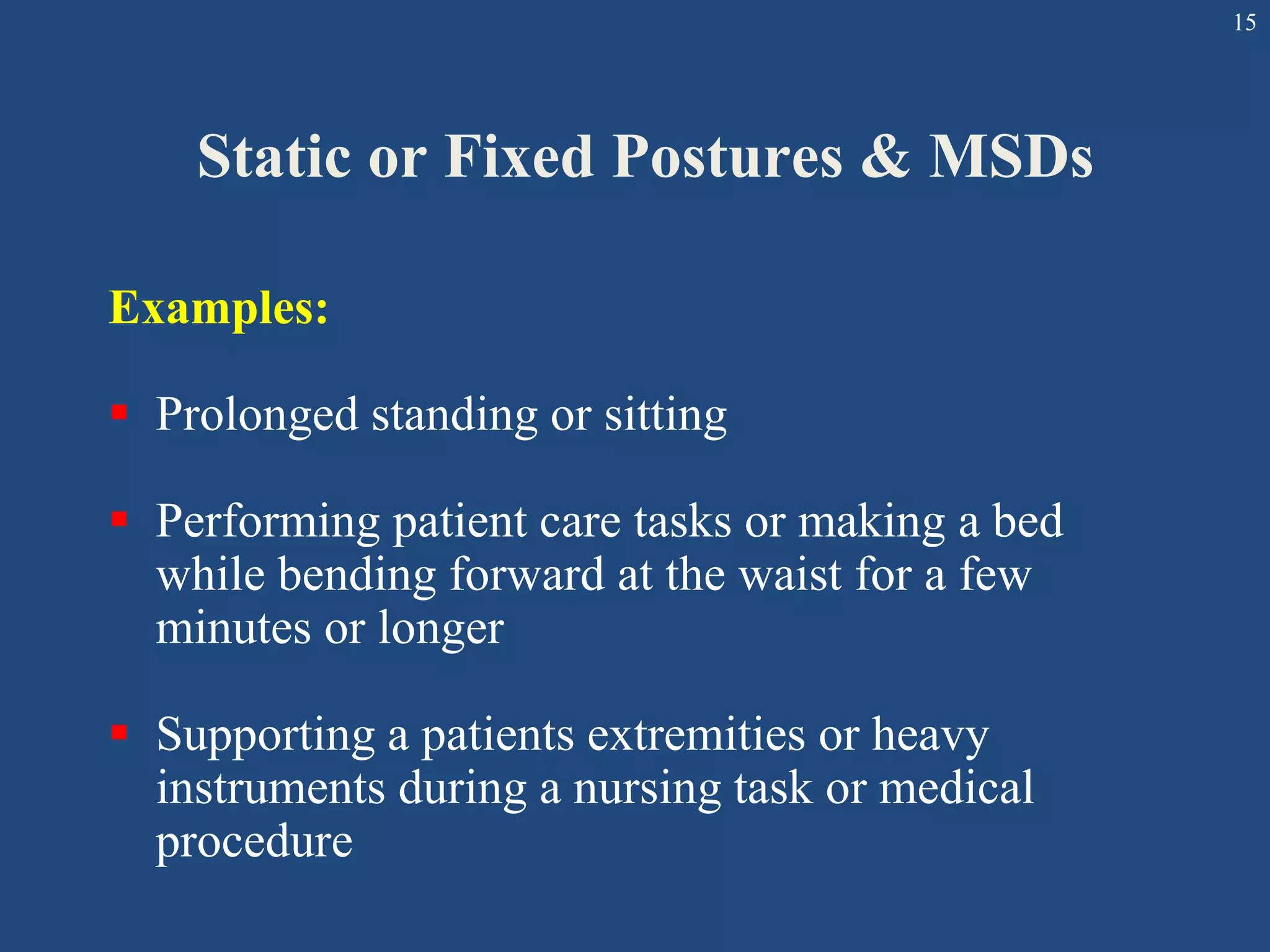 Applied ergonomics safe patient's handling | PPT