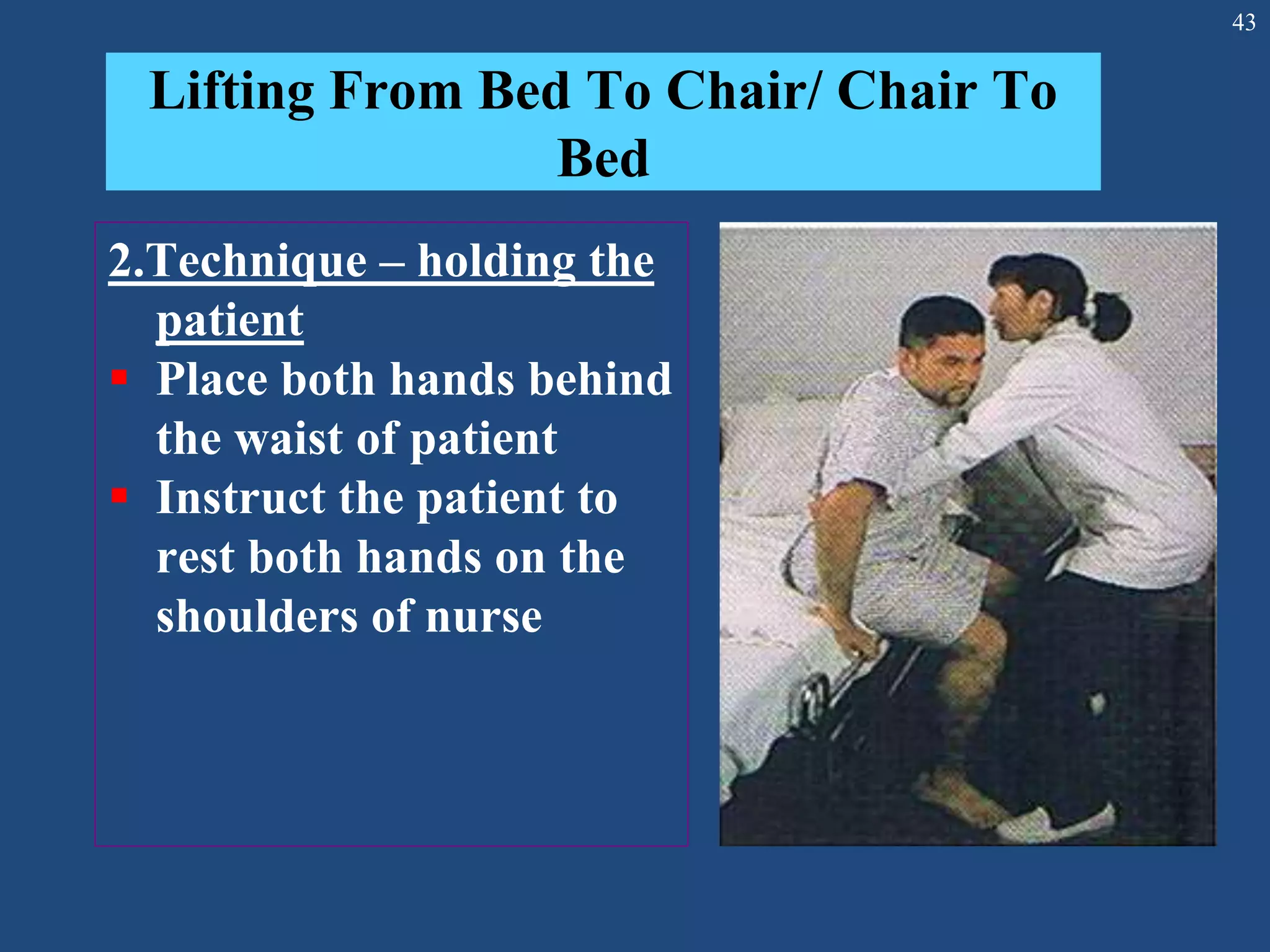 Applied ergonomics safe patient's handling | PPT
