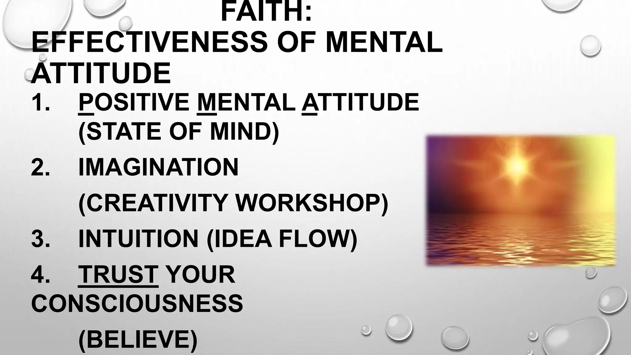 Applied Faith 2nd Principle from Think and Grow Rich & 3rd Principle of ...