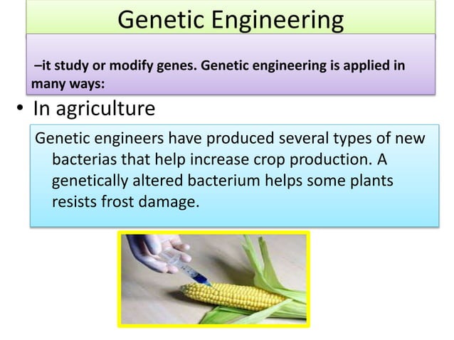 Applied genetics | PPTX