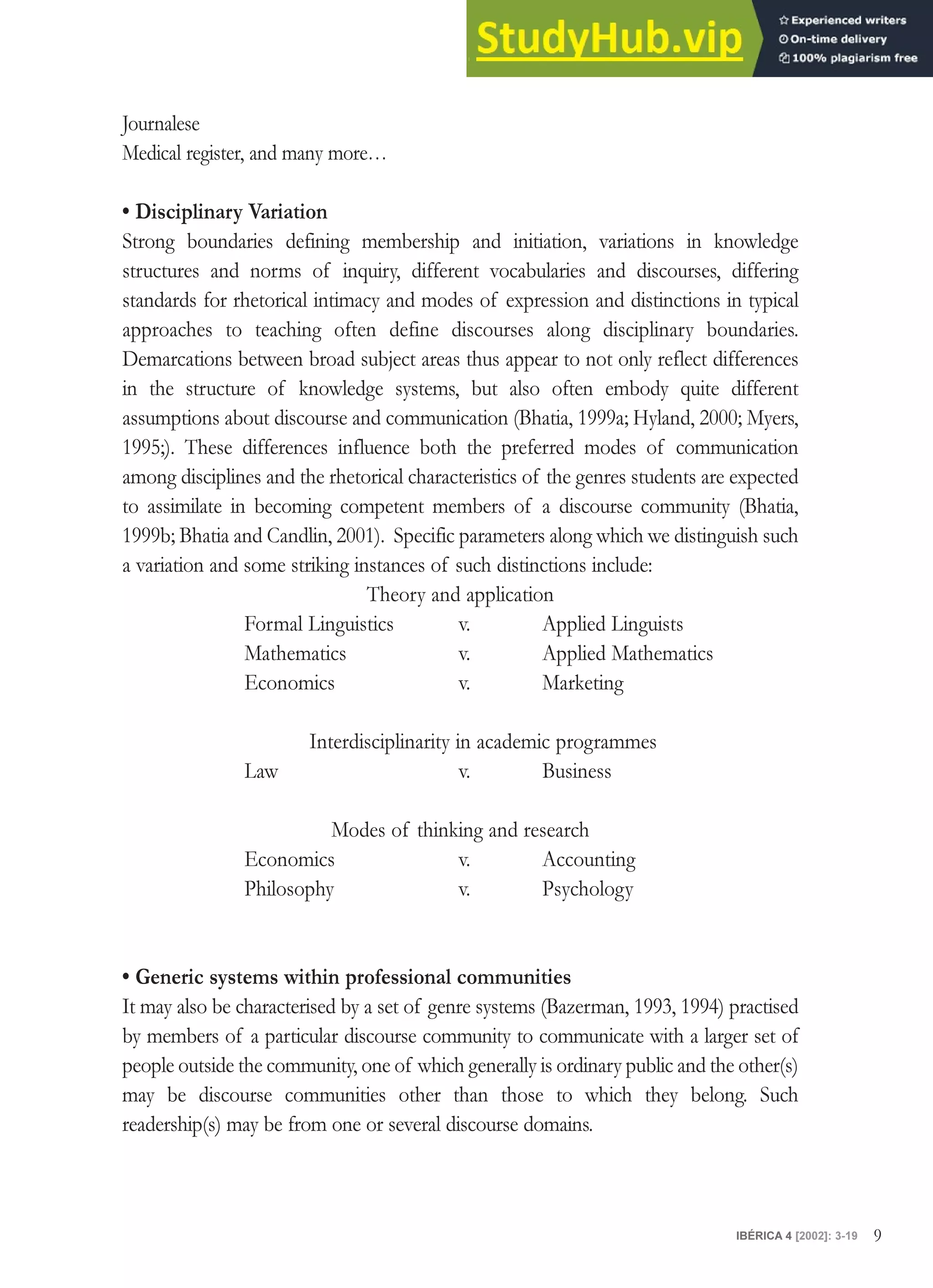 Applied Genre Analysis A Multi-Perspective Model | PDF