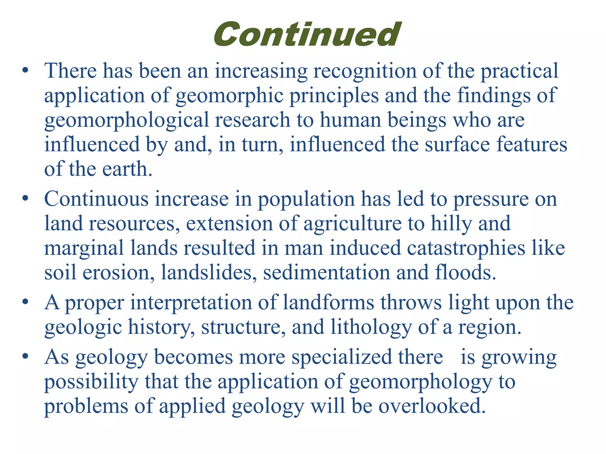 APPLIED GEOMORPHOLOGY ppt.pptx