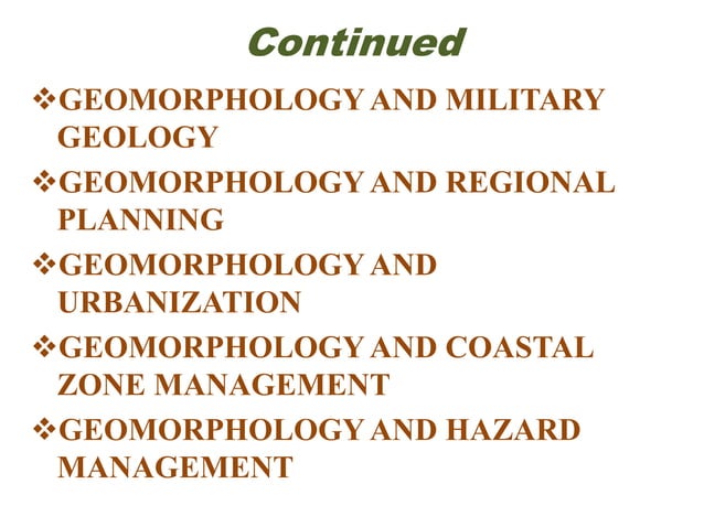 APPLIED GEOMORPHOLOGY ppt.pptx