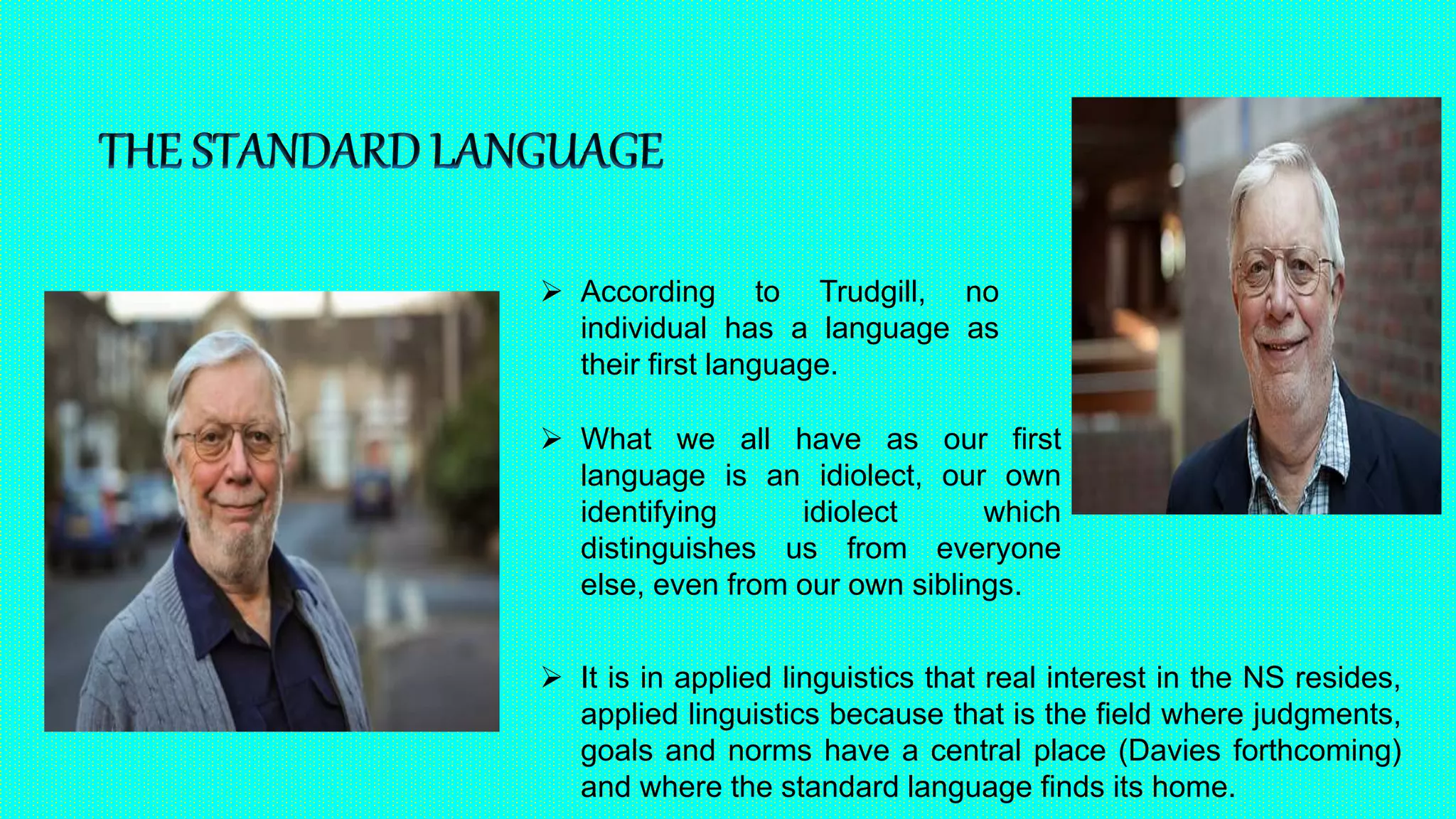 Applied Linguistics Challenge | PPT