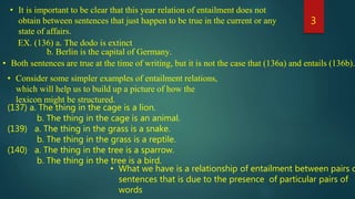 Word Meaning (Semantics, Semantic Features and Prototype) | PPTX