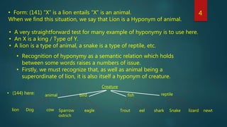 Word Meaning (Semantics, Semantic Features and Prototype) | PPTX