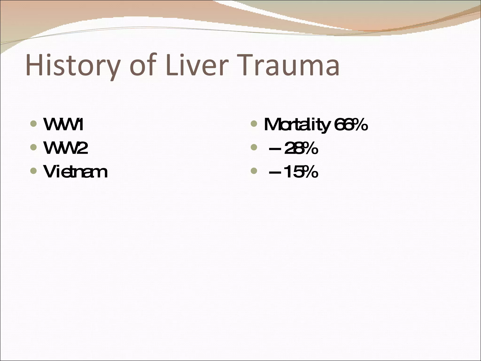 Liver Trauma | PPT