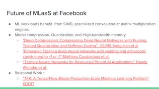 Applied machine learning at facebook a datacenter infrastructure perspective HPCA18 | PDF