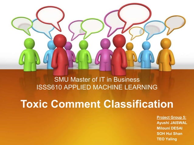 Toxic Comment Classification using Neural Network and Machine Learning | PPTX | Computing ...