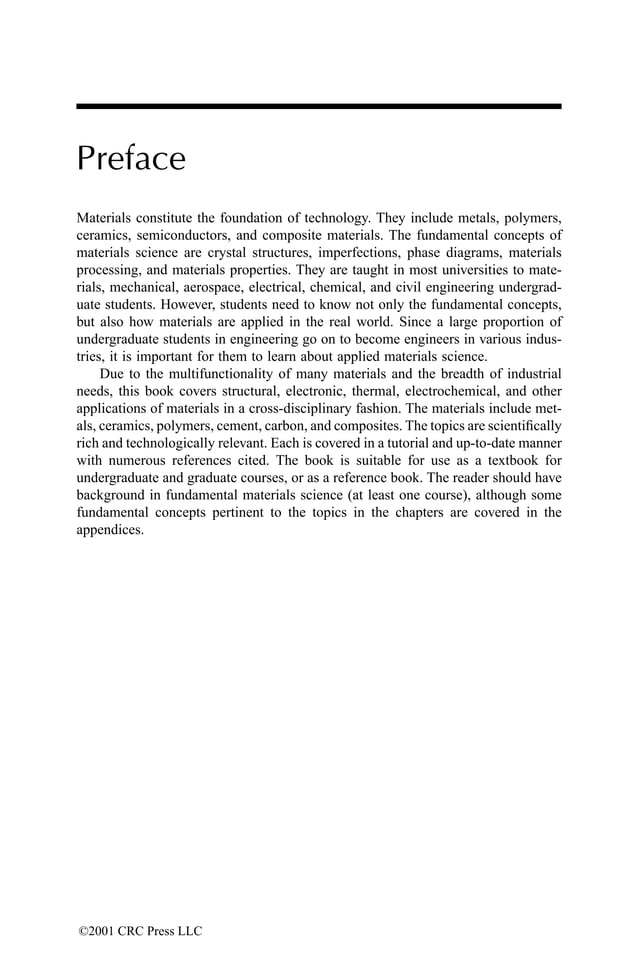 Applied Materials Science For Engineering Pdf