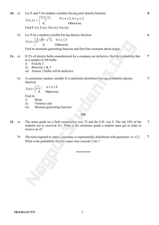 Applied mathematics iv | PDF
