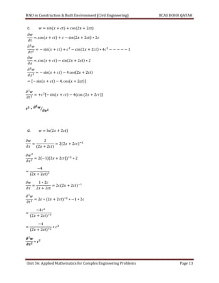 Applied mathematics for complex engineering | PDF