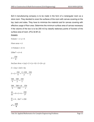 Applied mathematics for complex engineering | PDF