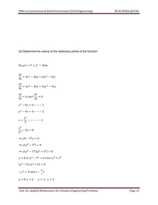 Applied mathematics for complex engineering | PDF