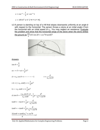 Applied mathematics for complex engineering | PDF