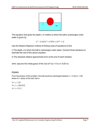 Applied mathematics for complex engineering | PDF