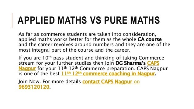 Applied Mathematics vs Pure Mathematics.pptx
