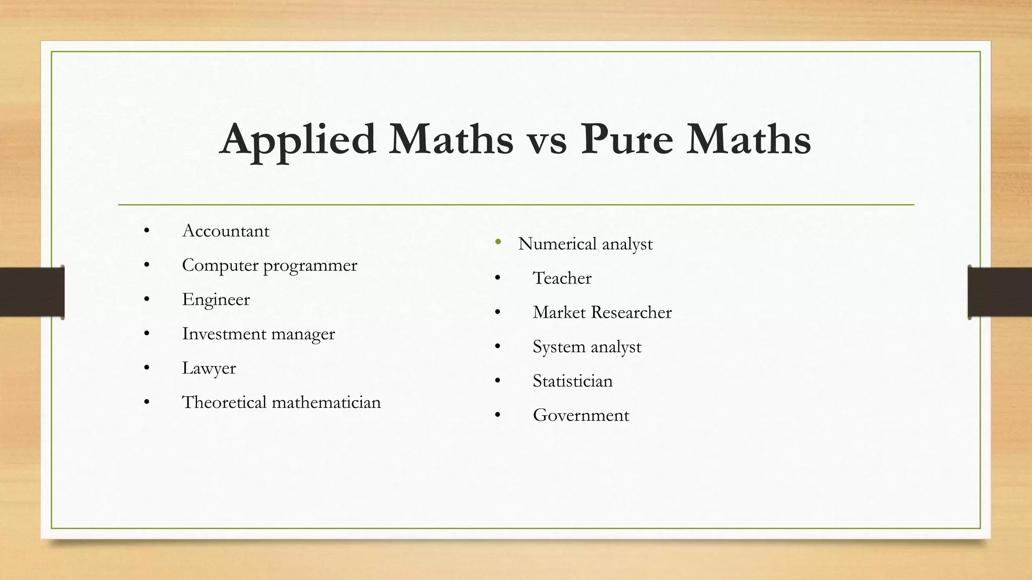 Applied Mathematics vs Pure Mathematics.pdf