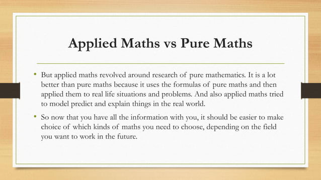 Applied Mathematics vs Pure Mathematics.pdf