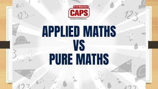 Applied Mathematics vs Pure Mathematics.pdf