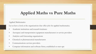 Applied Mathematics vs Pure Mathematics.pdf