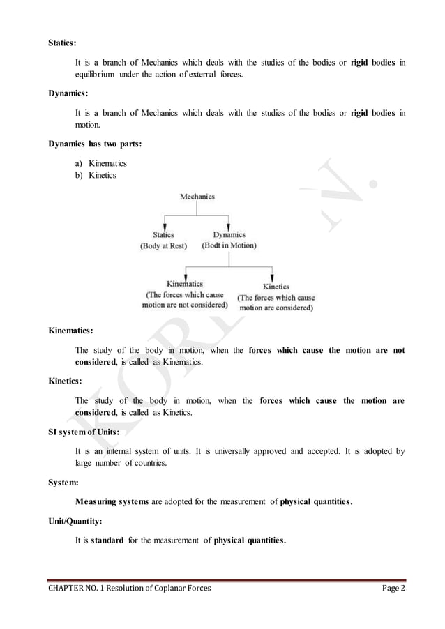 Applied mechanics | PDF