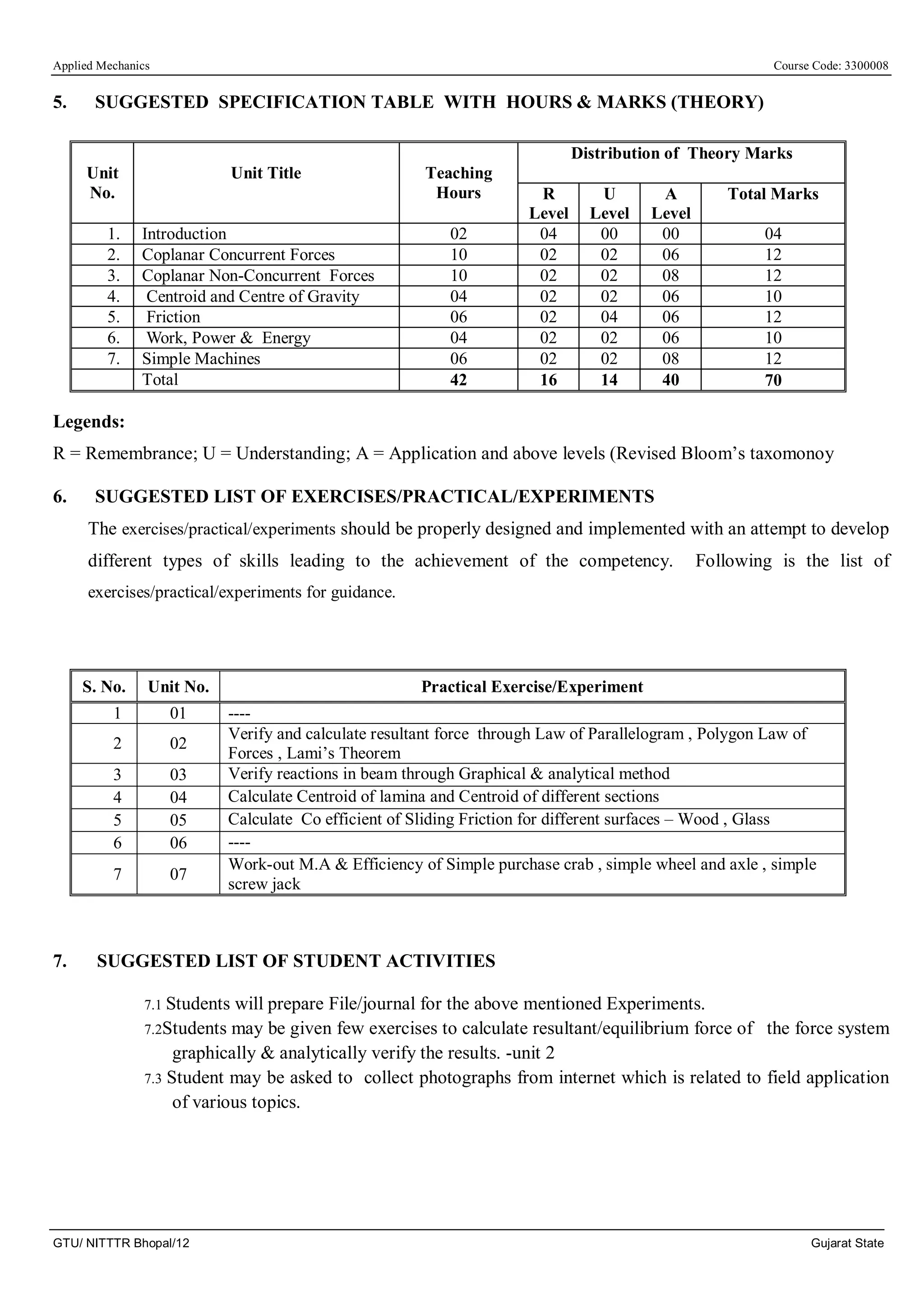 Applied mechanics | PDF