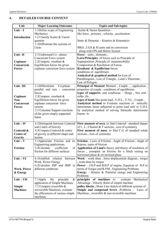Applied mechanics | PDF