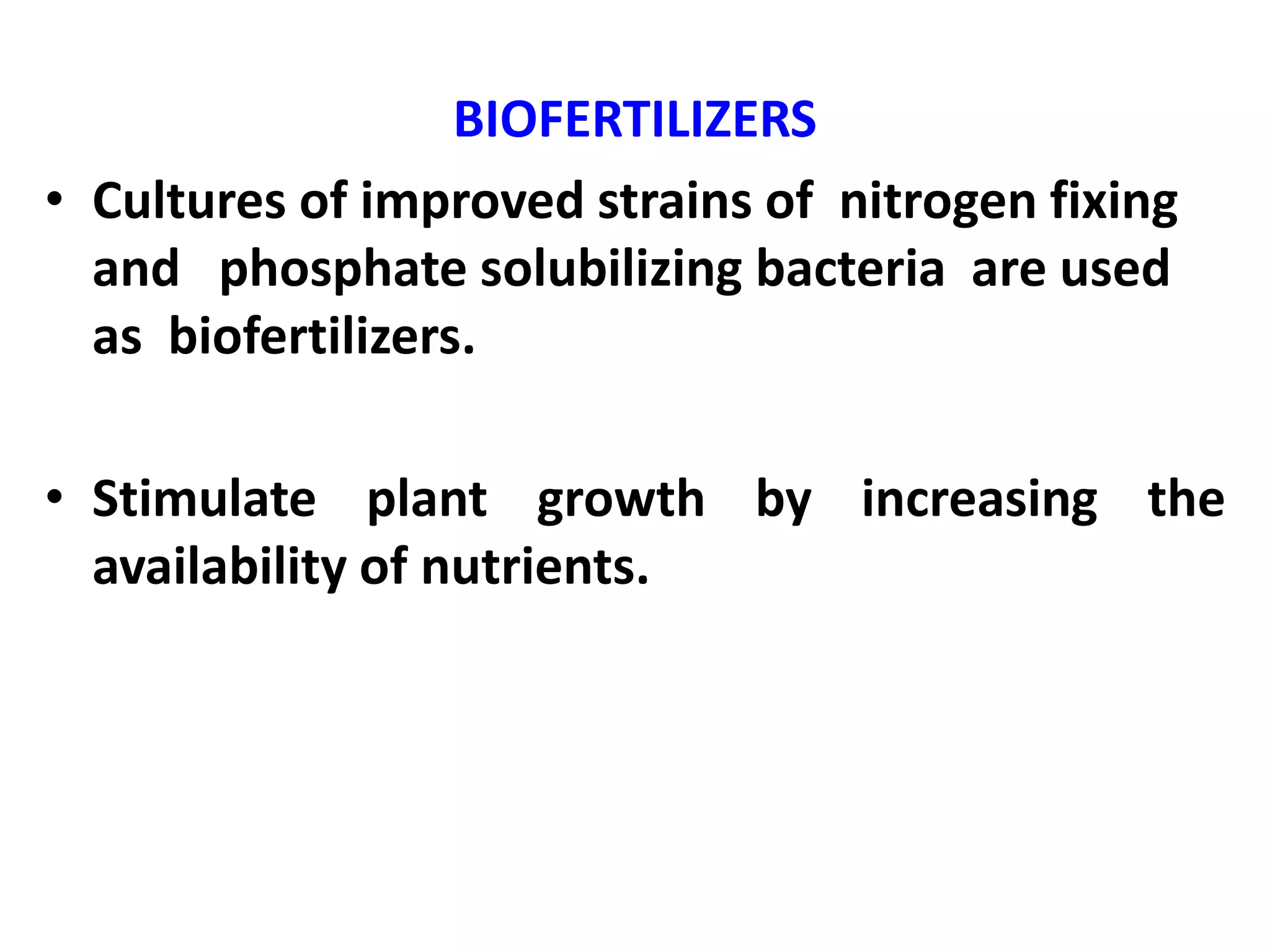 Applied Microbiology - Role of microbes in Nitrogen cycle ...