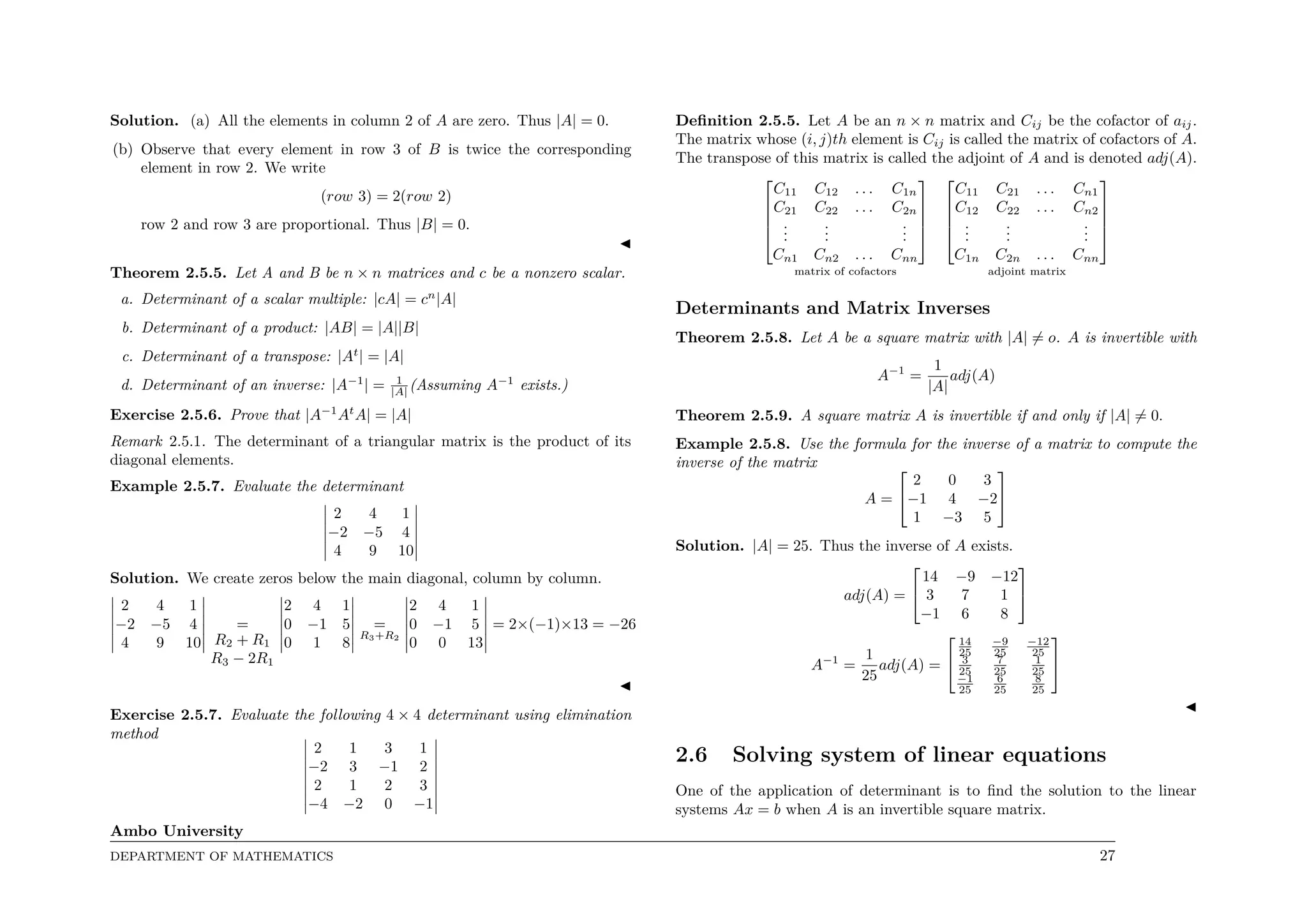 Applied mathematics I for enginering | PDF