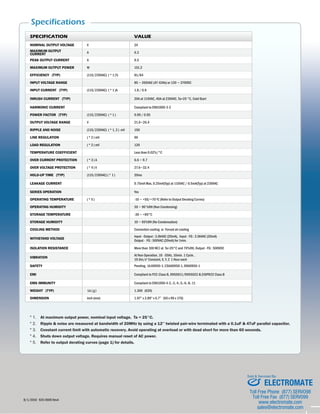 Applied motion products ps150 a24 datasheet | PDF