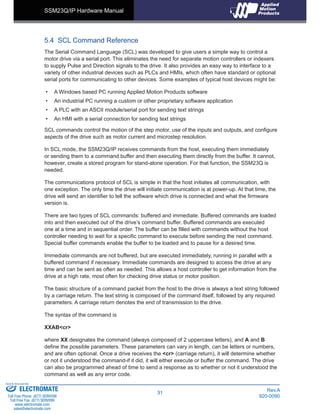 Applied motion products ssm brochure | PDF