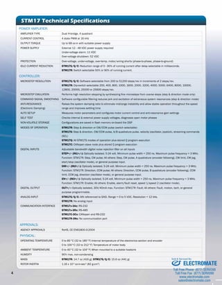 Applied motion products stm datasheet | PDF