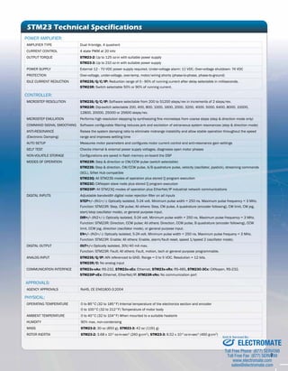 Applied motion products stm datasheet | PDF