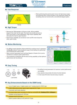 Applied motion products tsm brochure | PDF