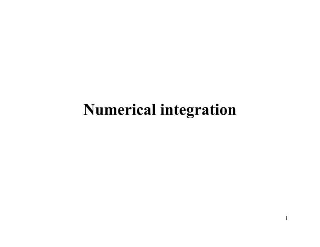 Applied numerical methods lec10 | PDF | Physics | Science