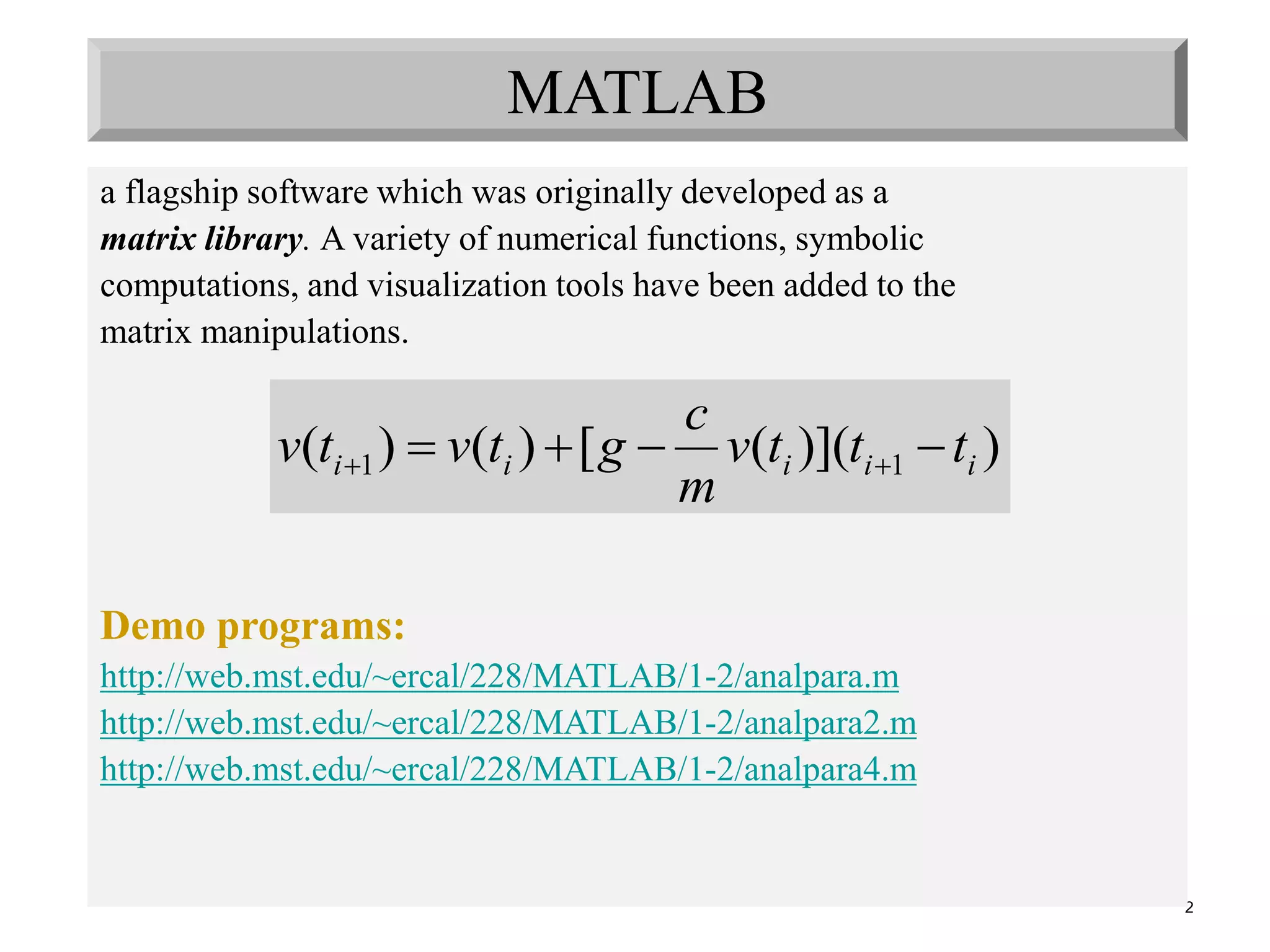 Applied Numerical Methods Lec2 Ppt