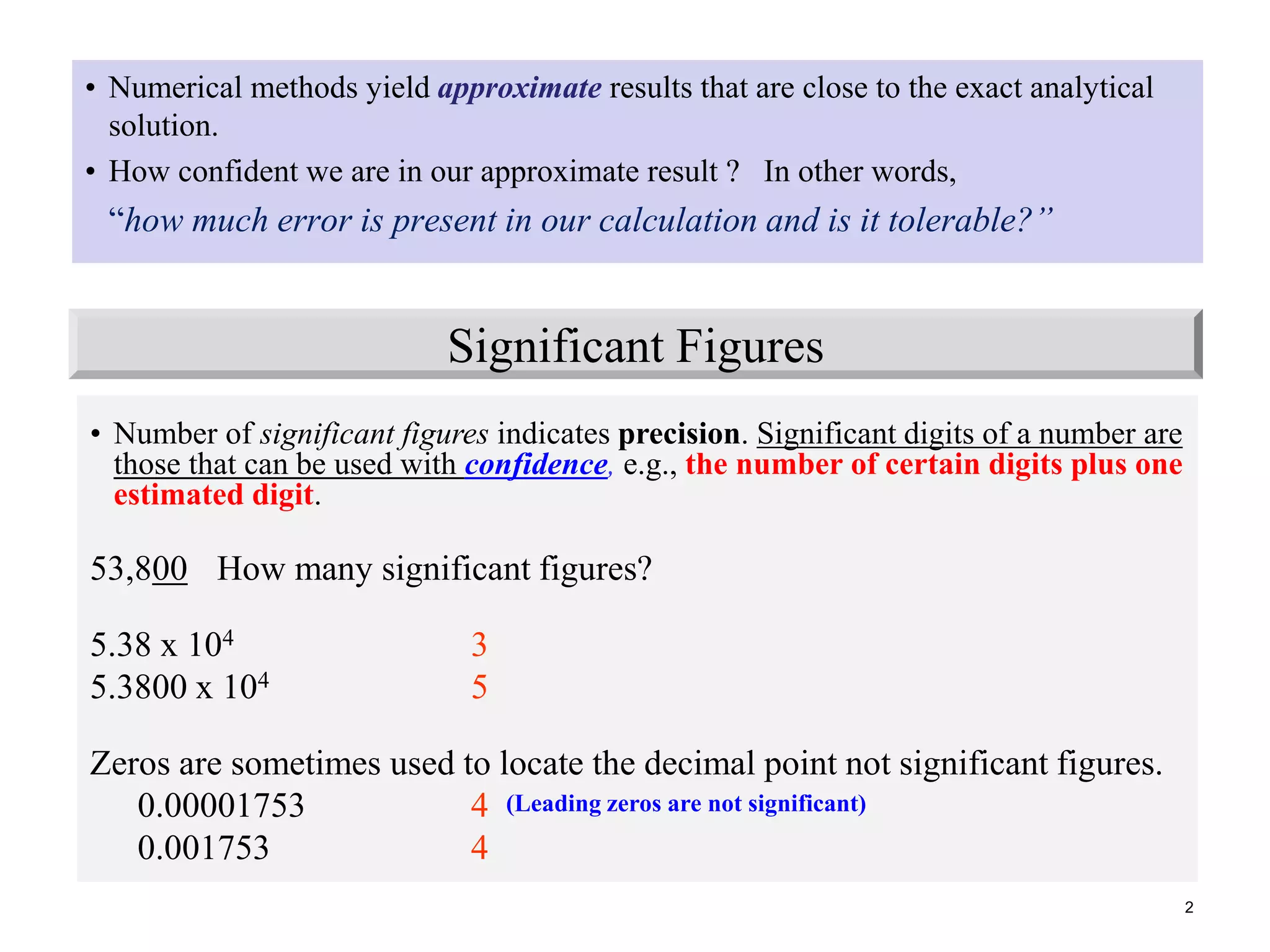 Applied numerical methods lec3 | PDF