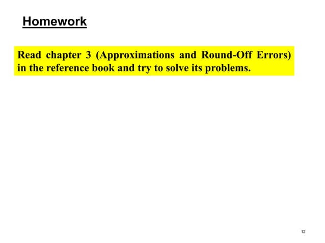 Applied numerical methods lec3 | PPT