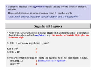 Applied numerical methods lec3 | PDF