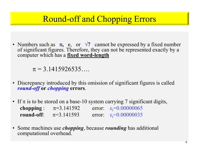 Applied numerical methods lec3 | PPT