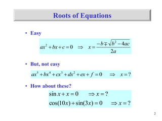 Applied numerical methods lec4 | PPT