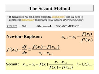Applied numerical methods lec5 | PPT