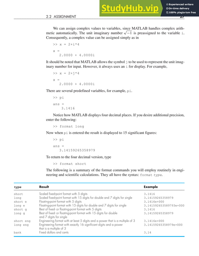 Applied Numerical Methods With Matlab For Engineers And Scientists