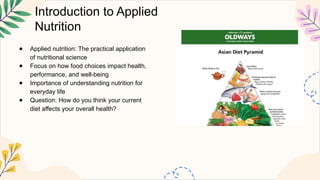 Applied Nutrition_ Fueling Your Body for Optimal Health.pptx