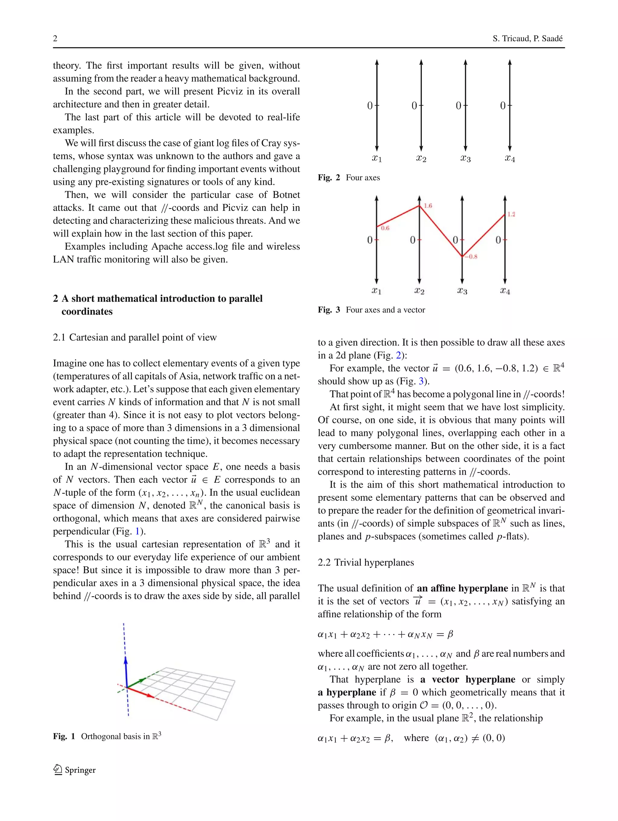 Applied parallel coordinates for logs and network traffic attack ...