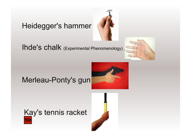 Philosophy of Technology 2: Embodiment, Disembodiment and Immersion | PPT