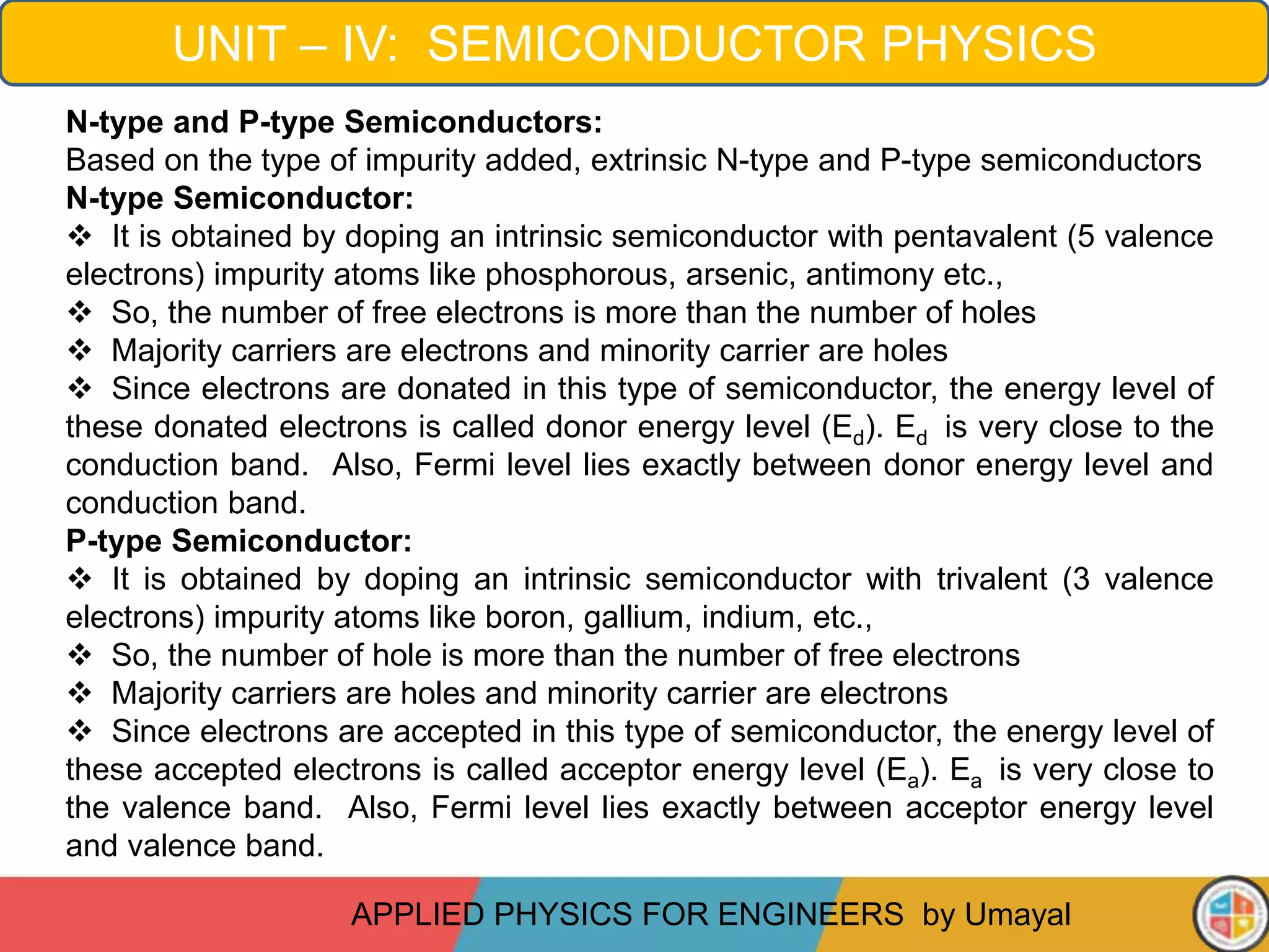 Applied physics unit4- part1 | PPT