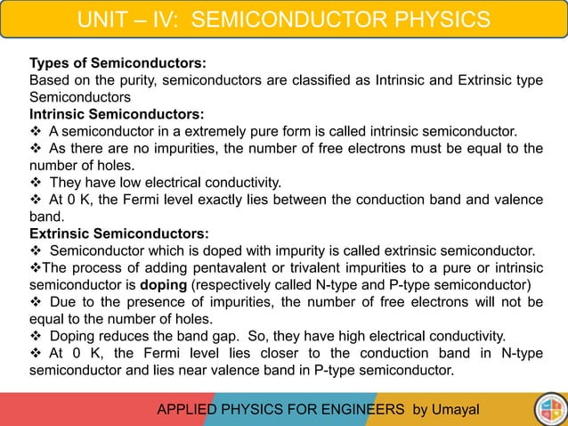 Applied physics unit4- part1 | PPT